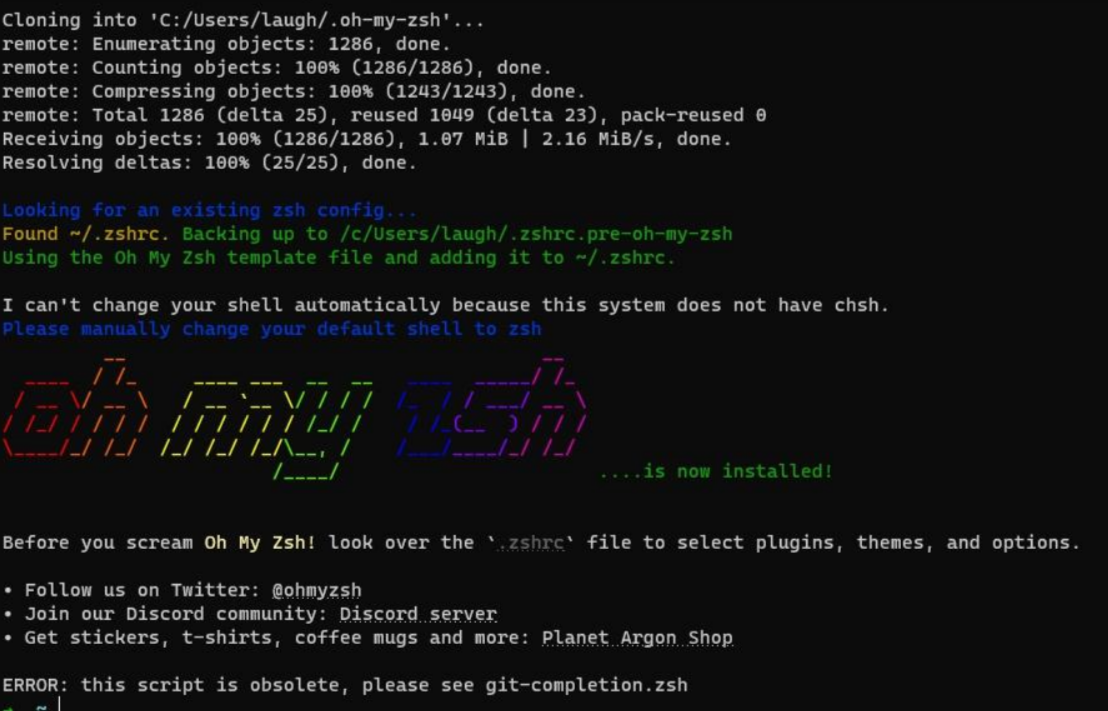 Windows Zsh 安装(推荐Nushell) | Blog